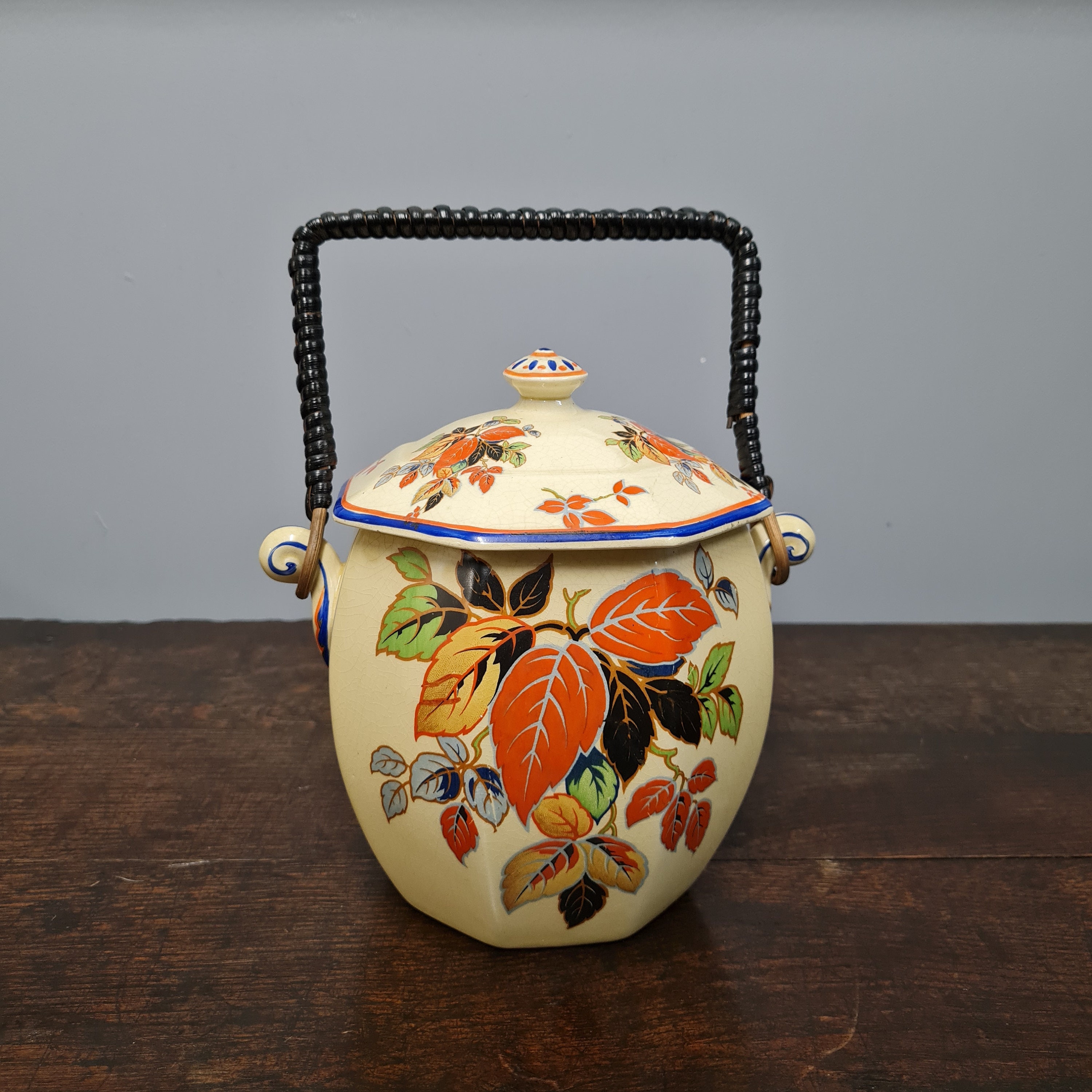 1930's Biscuit Barrel, Cookie Jar, Coronet Ware, Parrot &company - Etsy