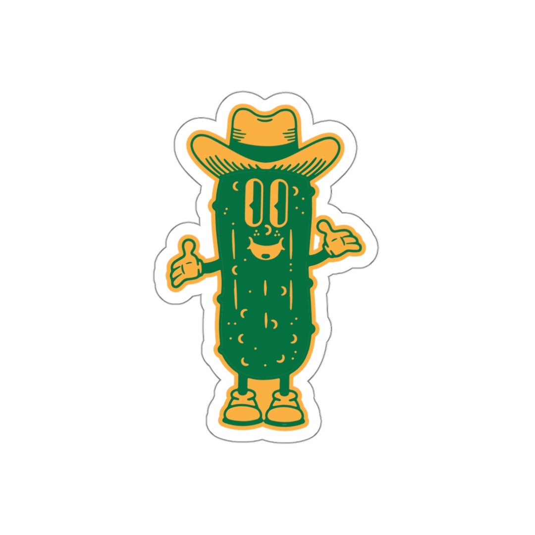 Vintage Pickle Sticker - Etsy