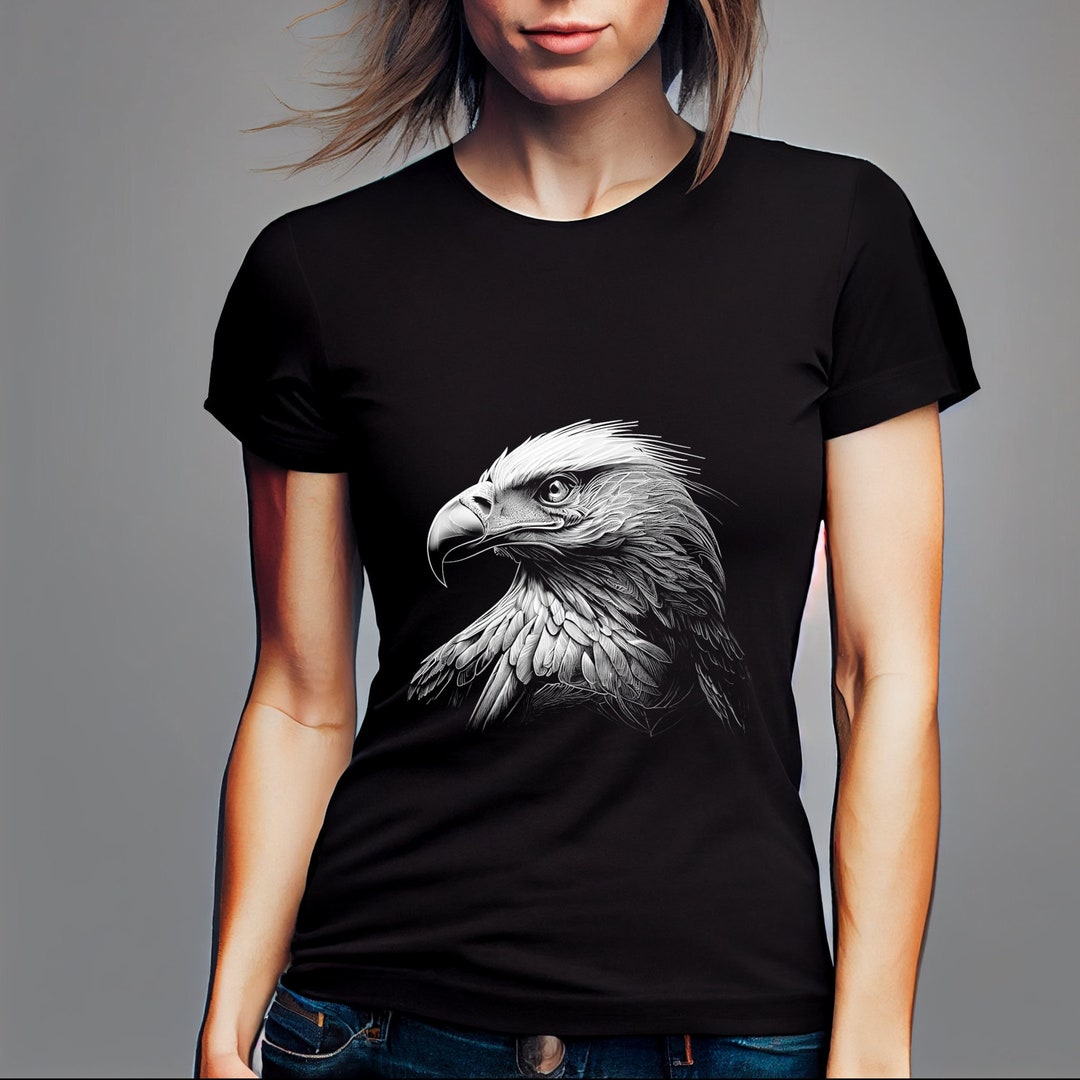 American Bald Eagle Shirt Cool Eagle Shirt - Etsy