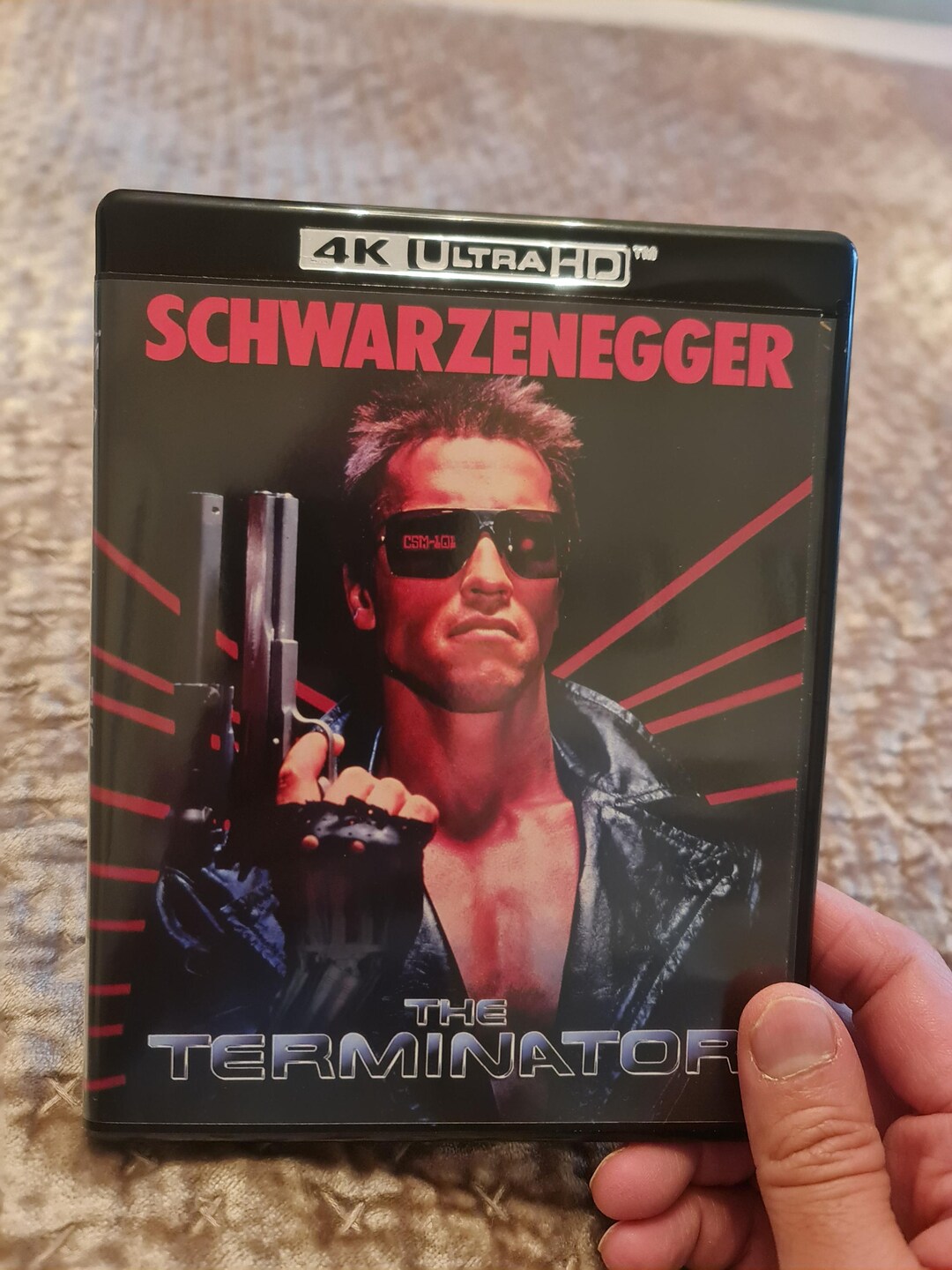 Print Out/hard Copy Custom Cover Original Art for the Terminator 4K Blu ...