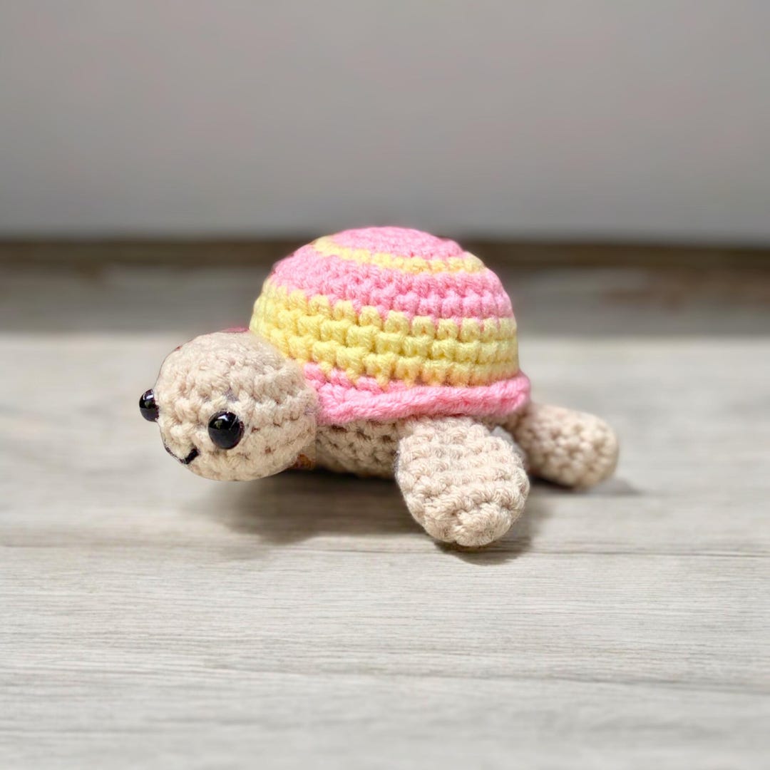 Easter Turtle Crochet Pattern: Amigurumi Toy (PDF Downloadable Guide ...