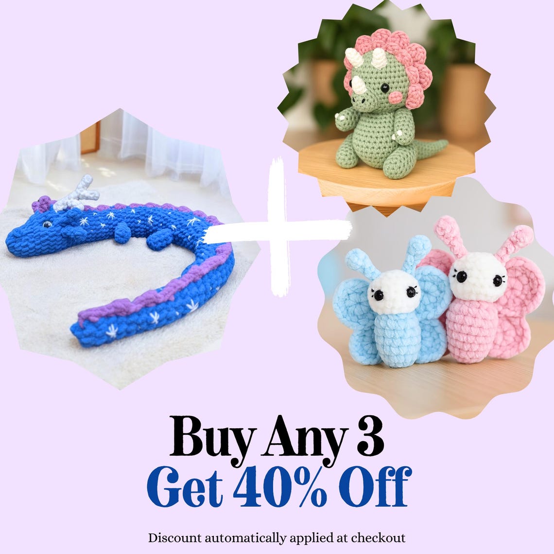 Galaxy Dragon Crochet Pattern, Crochet Dragon Pattern, Amigurumi Wyvern ...