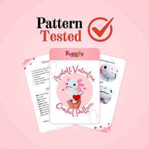 Valentines Crochet Pattern Bundle, 4 Valentine's Day Crochet Patterns ...