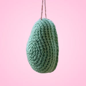 Tiny Avocado Crochet Pattern, Car Hanger Pattern, Easy Amigurumi ...