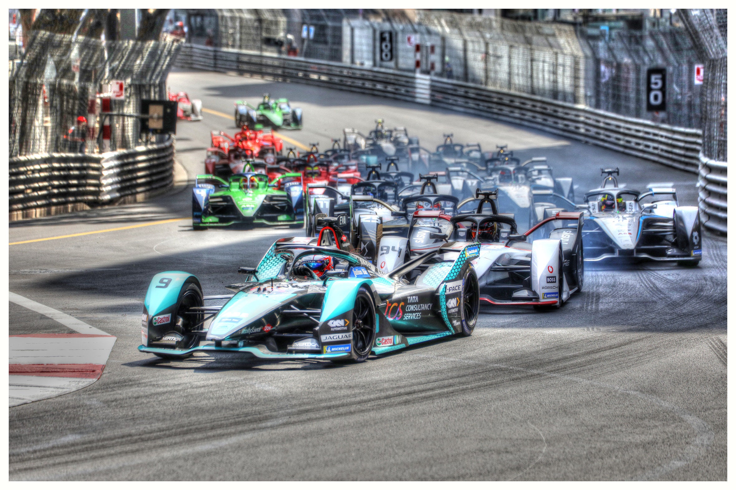 E Prix Monaco 2022 Circuit Monaco . Formula E - Etsy