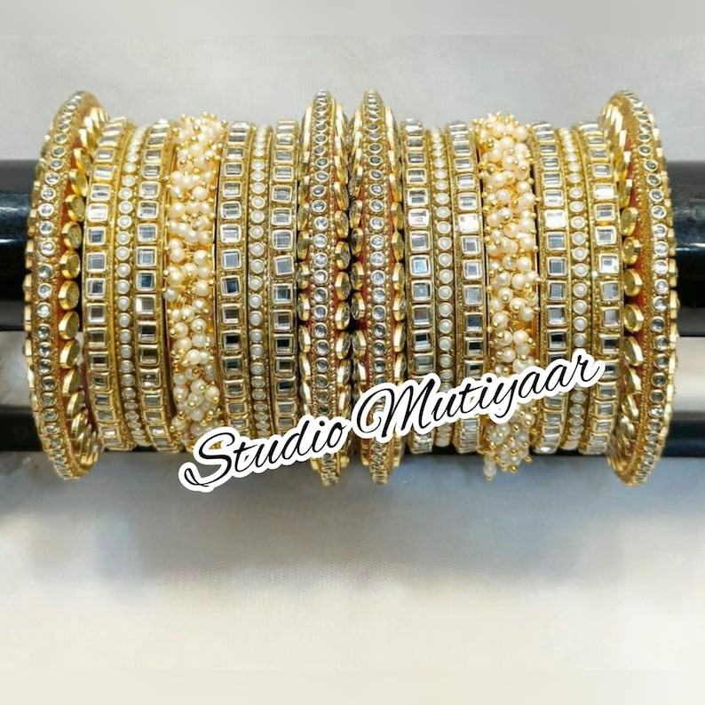 Rajasthani Chooda Bangles Indian Bridal Chura Rajwari Choora - Etsy