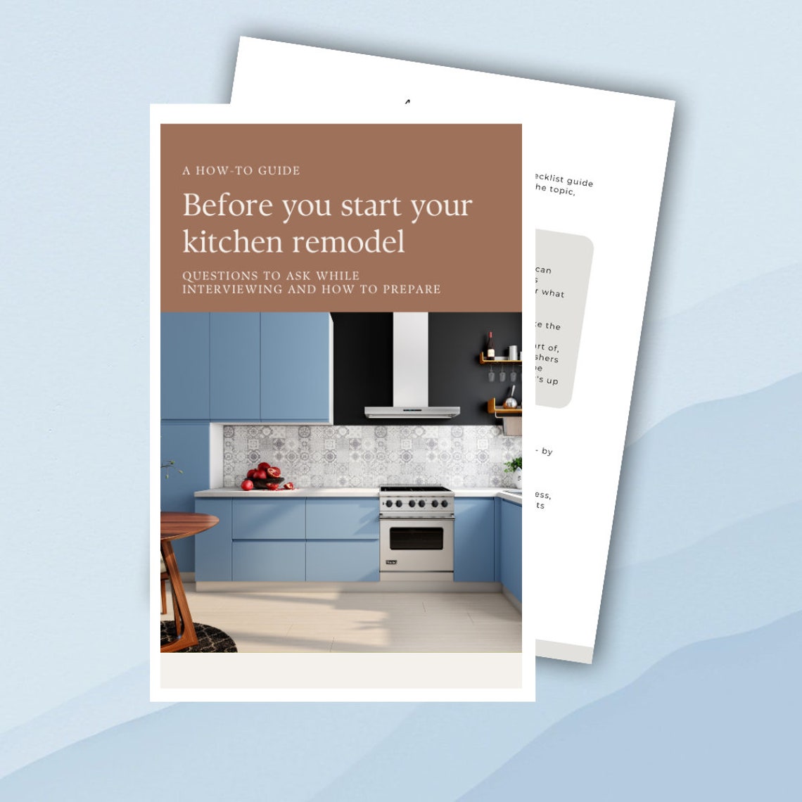 E-workbook Printable Planner: Prepare Yourself Before Remodeling Your ...