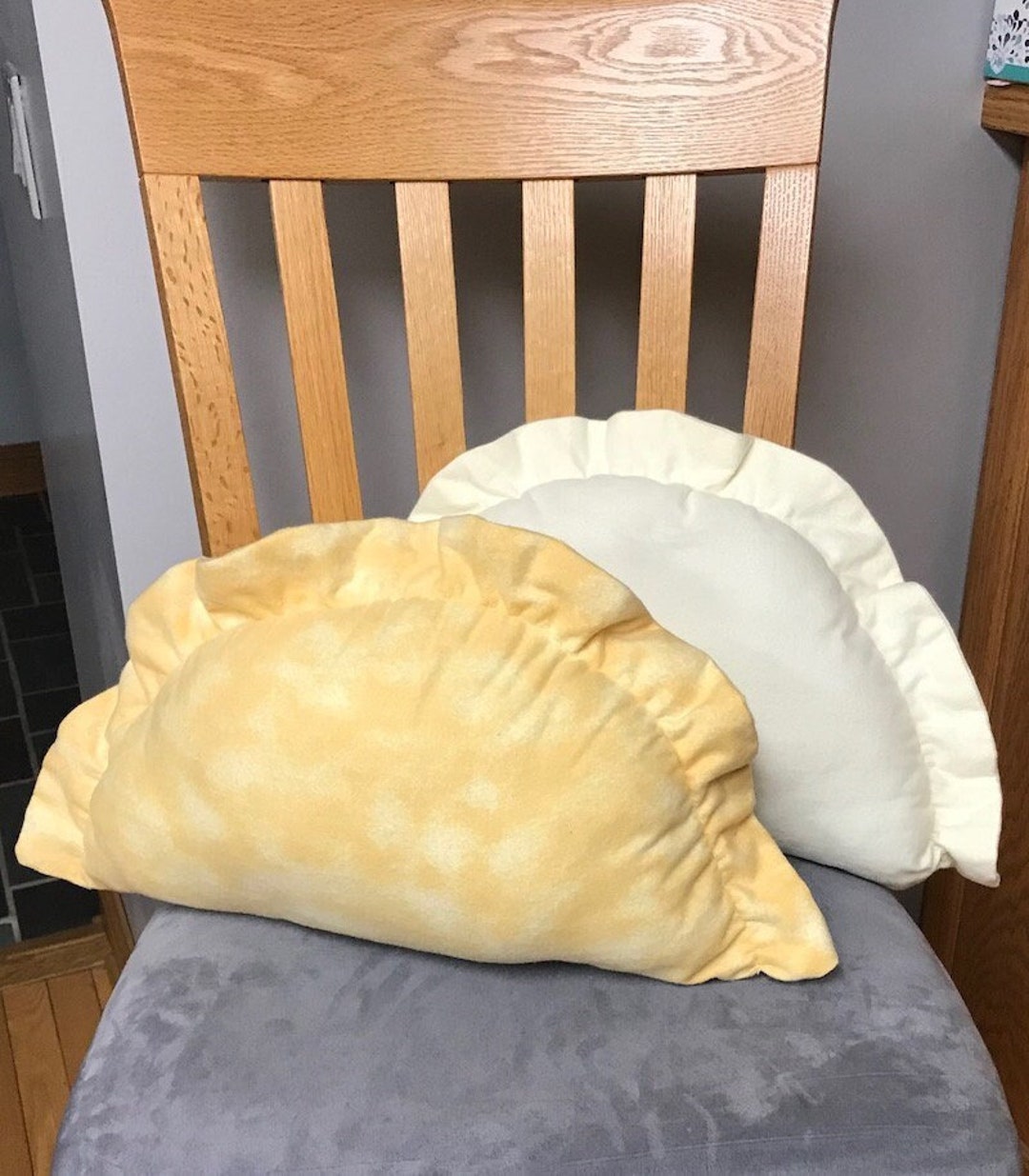 Pierogi Pillow - Boiled / Fried - Etsy