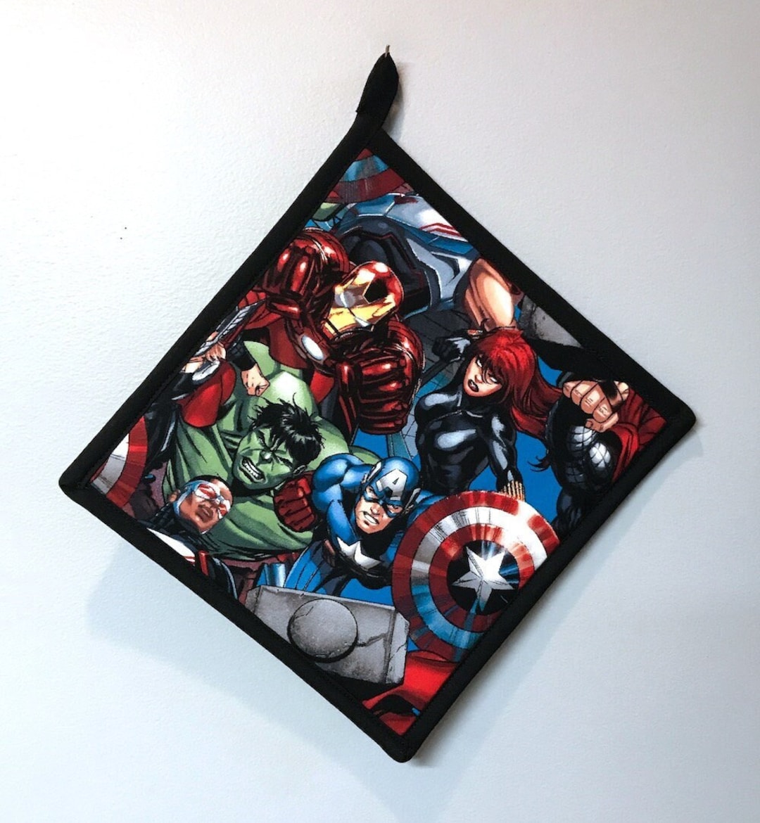The Avengers - 9x9" Pot Holder- Marvel Comics - Etsy