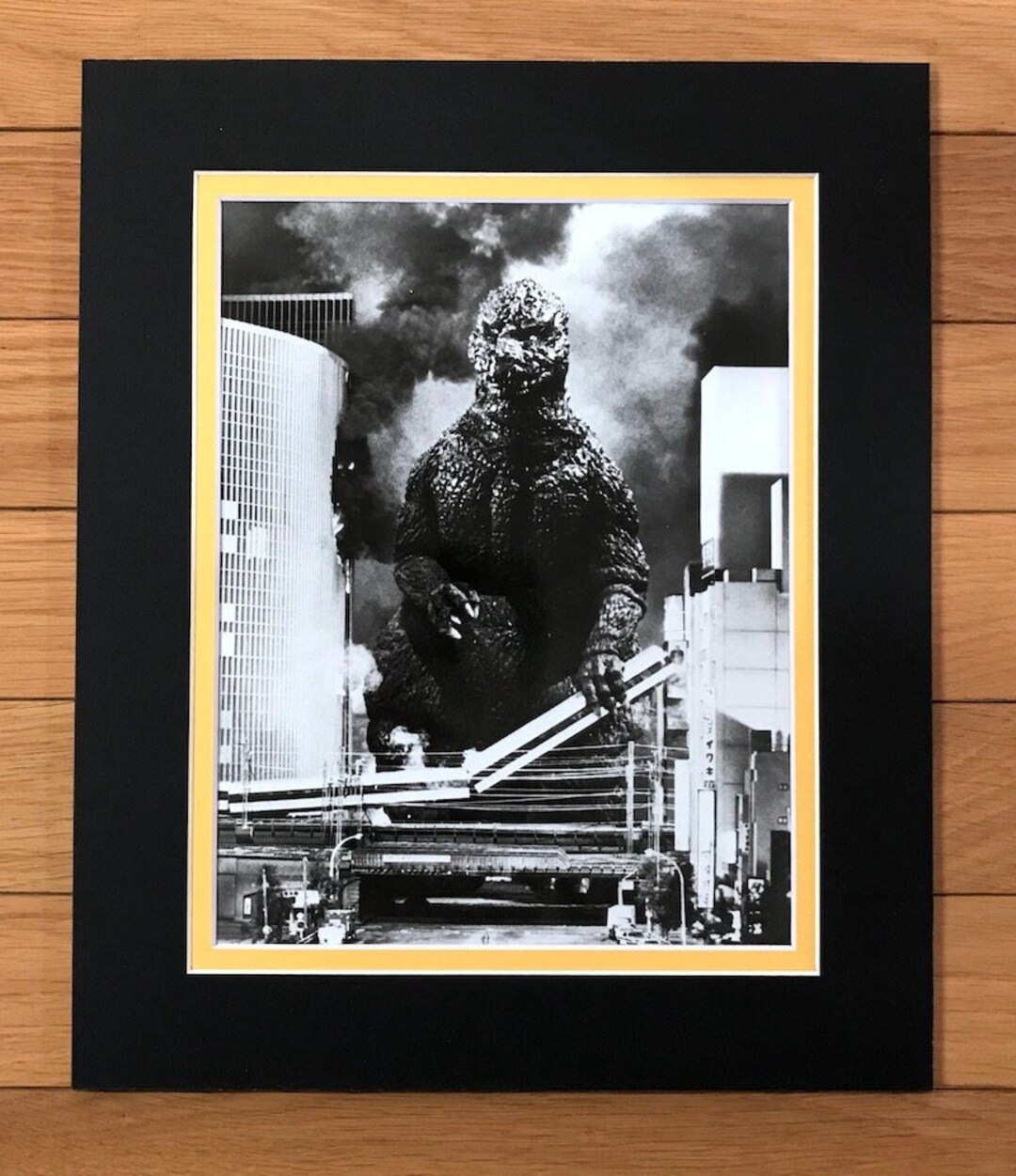 Godzilla 1985 Original Photo Double Matted Ready to Frame - Etsy