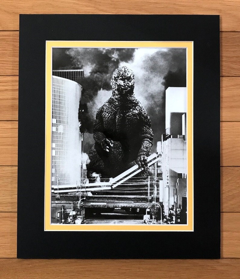 Godzilla 1985 Original Photo Double Matted Ready to Frame - Etsy