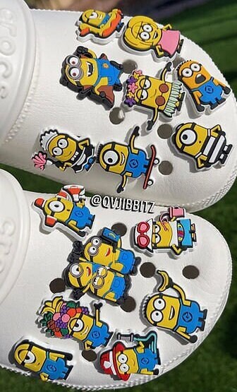 Minions Croc Charms - Etsy