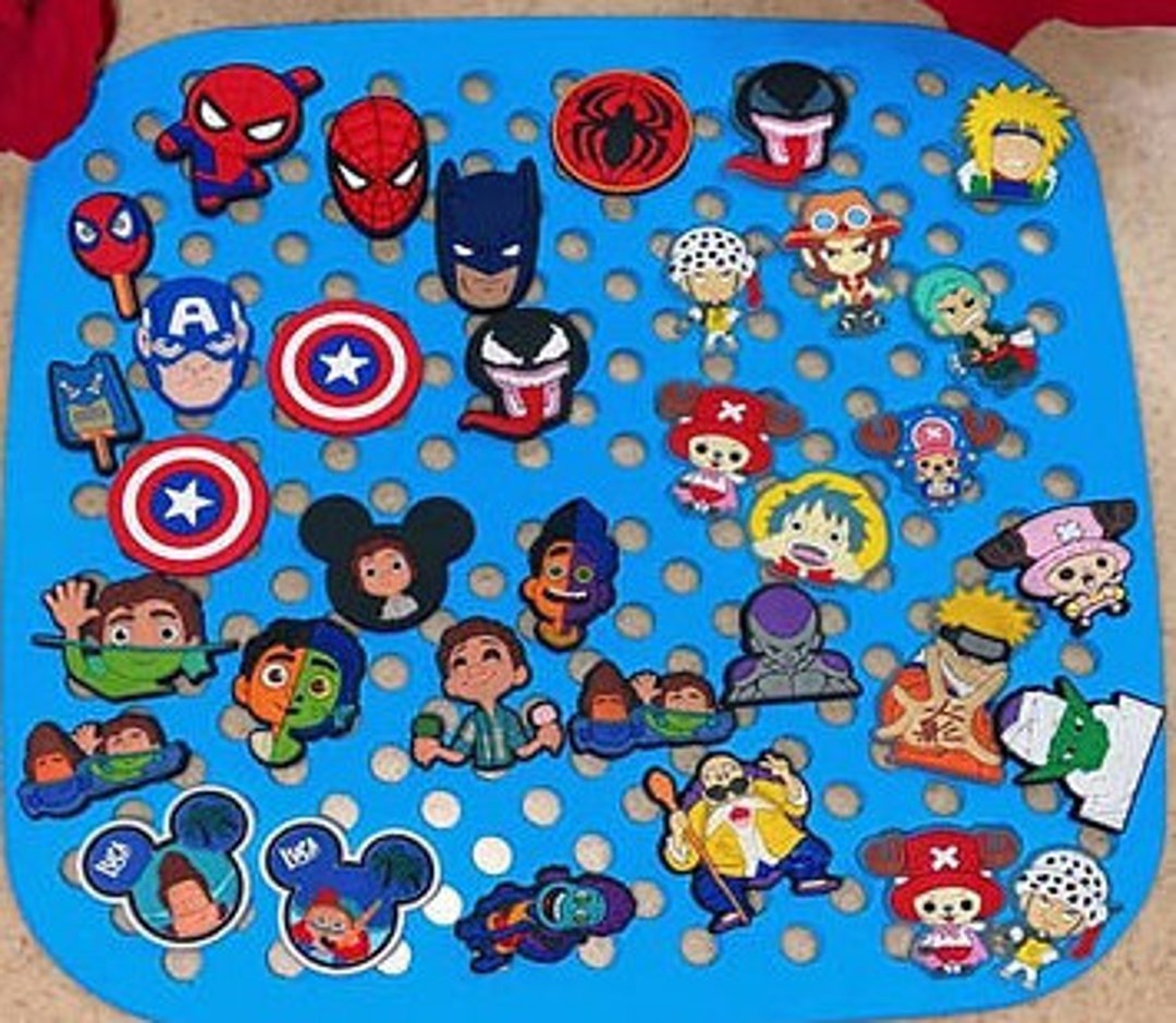 Spider-man, Luca, Batman, Croc Charms - Etsy