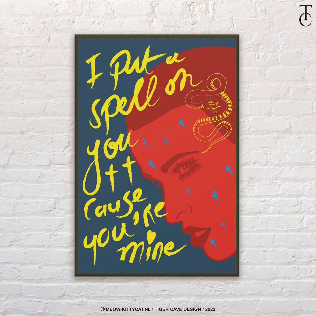 MINE Dramatic, Digital Art, Home Decor, Female, Illustration, Graphics ...