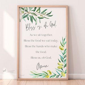 Bless Us, Grace Before Meals, Prayer Before Eating, Catholic Prayer ...