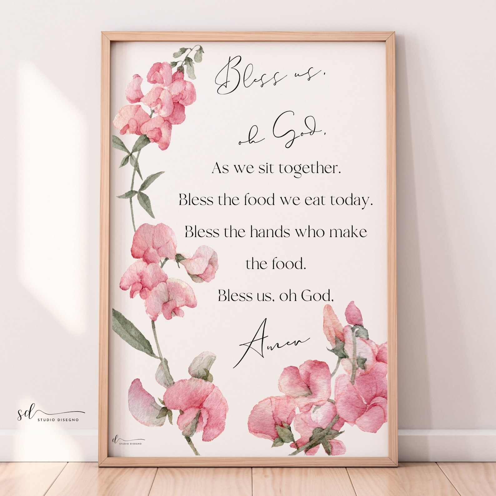 Grace Before Meals, Prayer Before Eating, Catholic Prayer, Digital ...