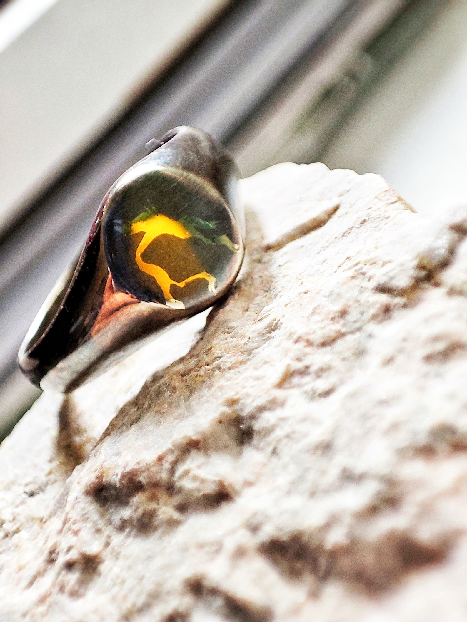 Kintsugi Signet Ring by Glafx, Chevalier Kintsugi Ring, Silver Gold Signet Ring, Dainty Gold ...