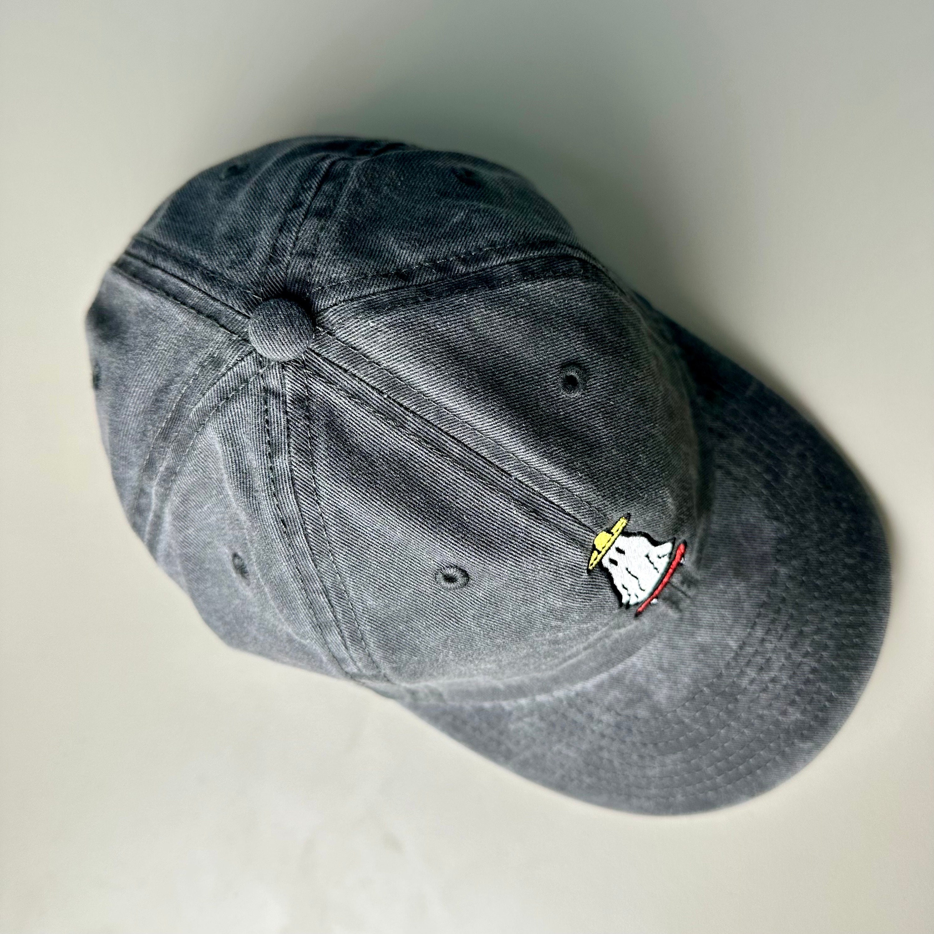 Halloween Ghost Cap Custom Gift Hat Alternative Skater Cap Embroidered ...