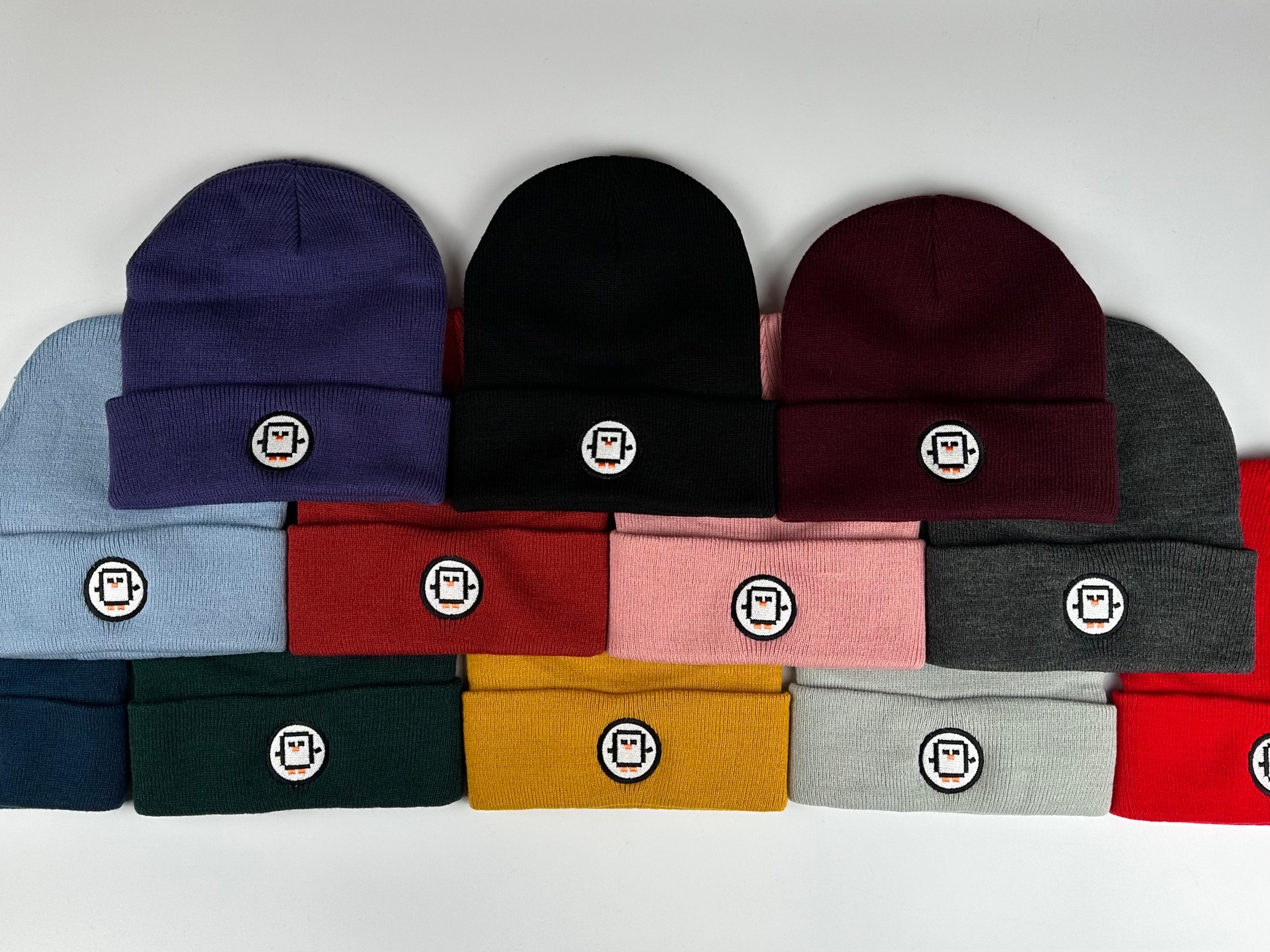 Winter Beanie Women Warm Hats Embroidered Animals Penguin Gift Ideas ...