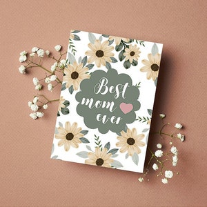 Digital Mother's Day Card, Printable Mother's Day Card, Digital ...