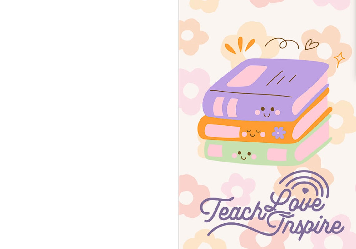 Digital Thank You Card, Printable Thank You, Teacher Appreciation Card ...