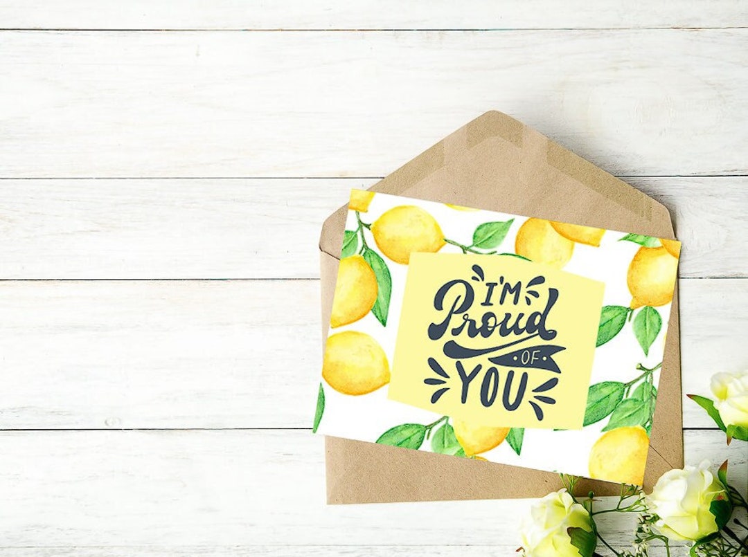 Digital Congratulations Card, Congrats Card, Proud of You Card, Digital ...