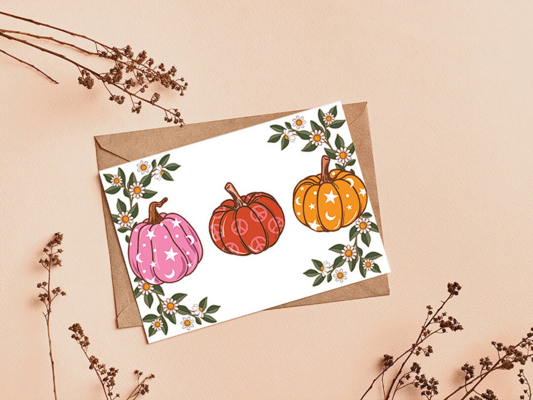 Digital Card, Printable Card, Printable Fall Card, Digital Card ...