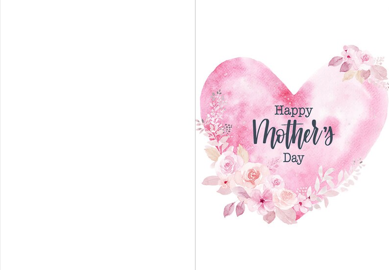 Digital Mother's Day Card, Printable Mother's Day Card, Digital ...