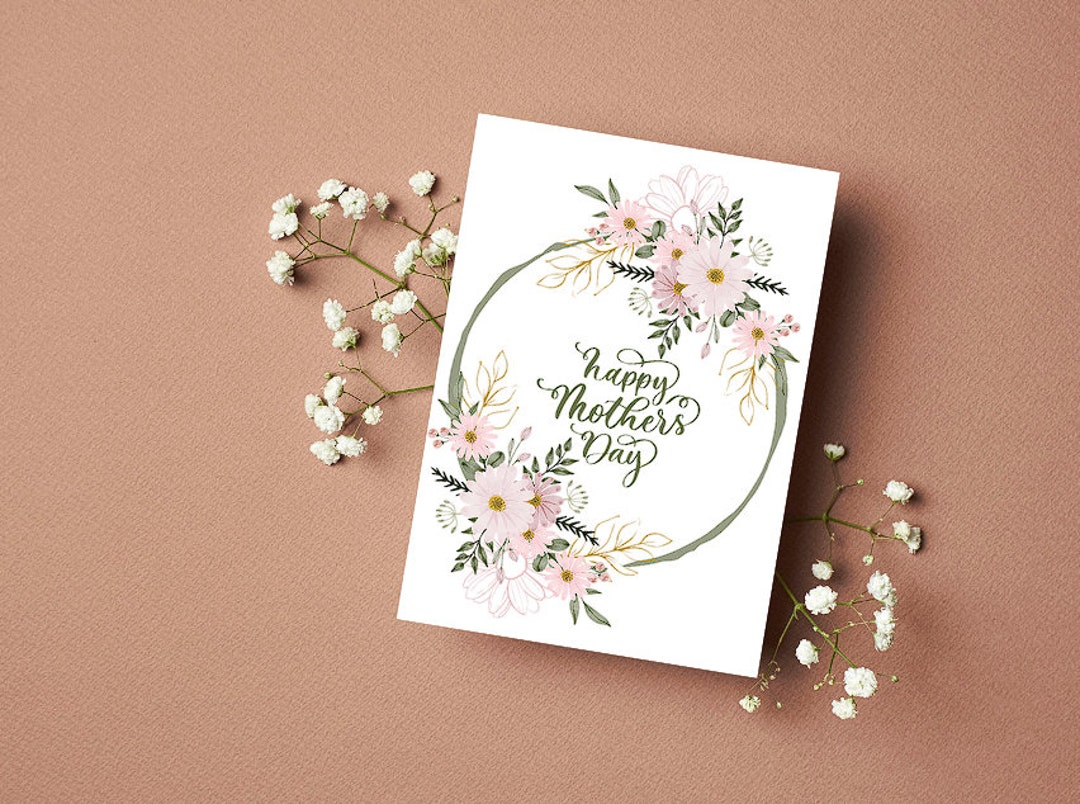 Digital Mother's Day Card, Printable Mother's Day Card, Digital ...