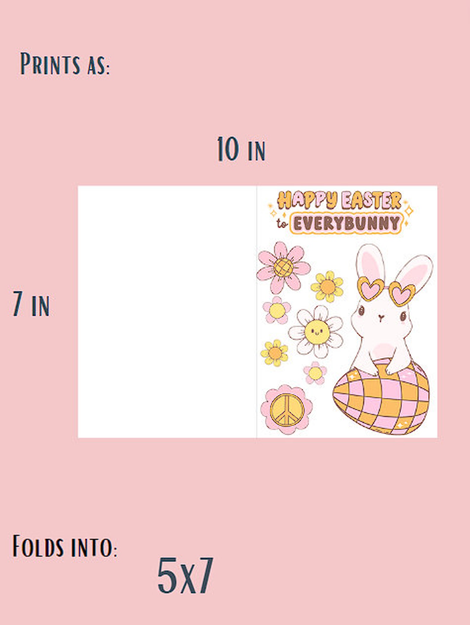 Digital Printable Easter Card, Printable Card, Digital Card, Digital ...