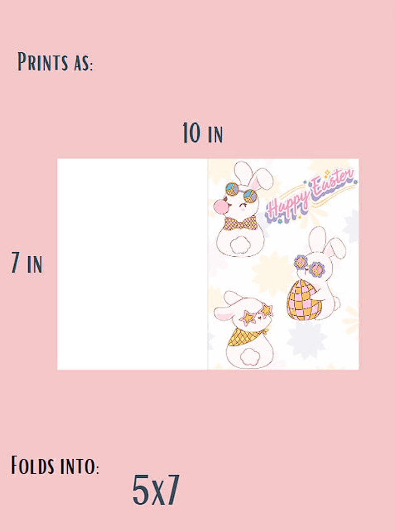 Digital Printable Easter Card, Printable Card, Digital Card, Digital ...