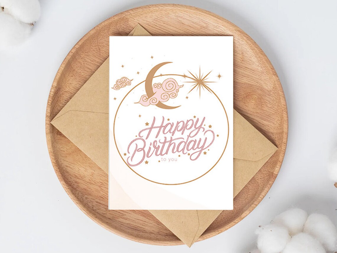 Digital Birthday Card, Printable Birthday Card, Printable Card, Digital ...