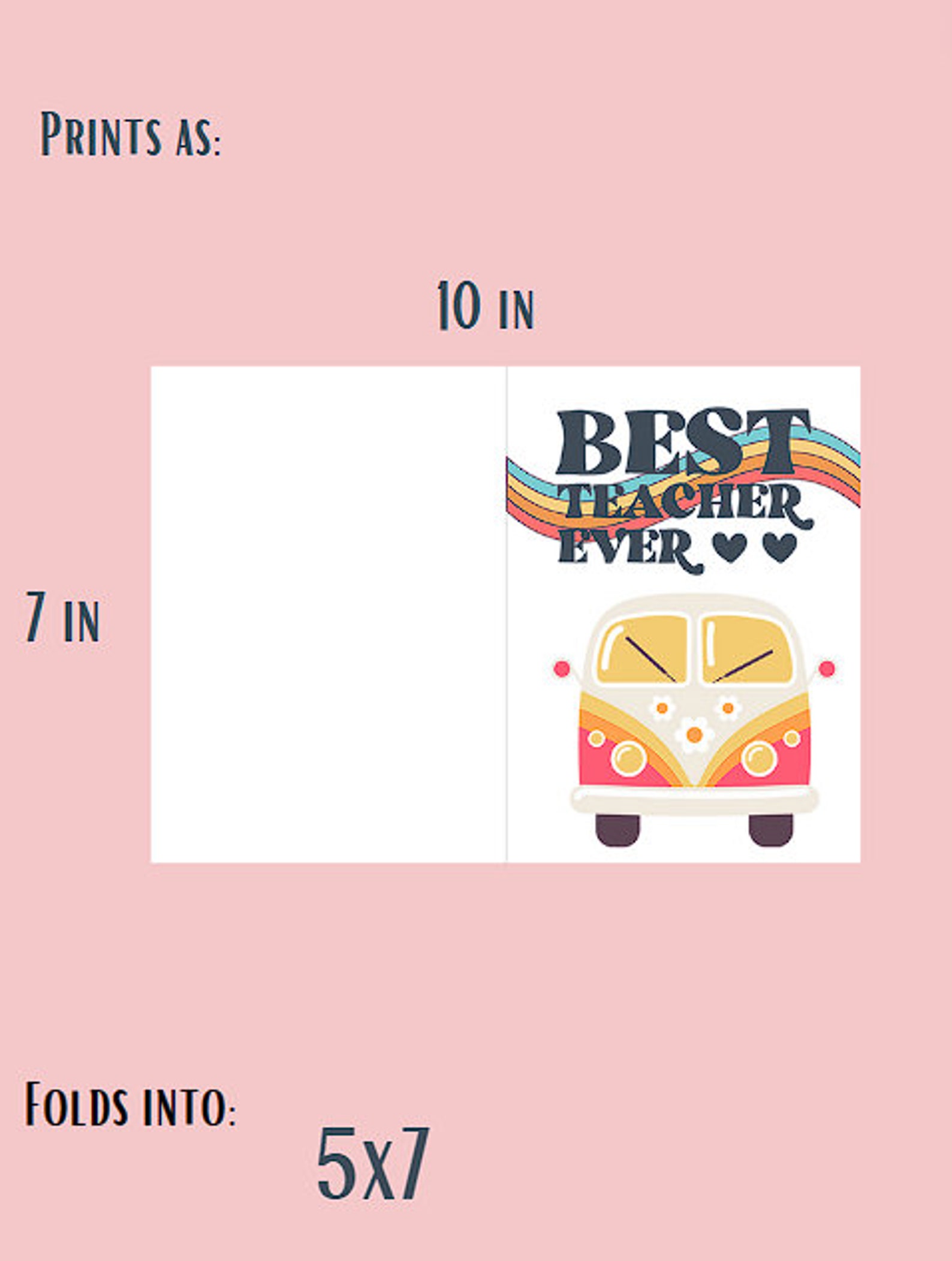 Digital Thank You Card, Printable Thank You, Teacher Appreciation Card ...