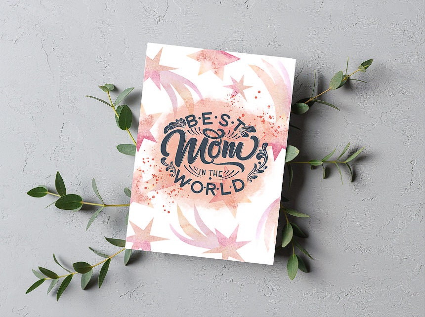 Digital Mother's Day Card, Printable Mother's Day Card, Digital ...