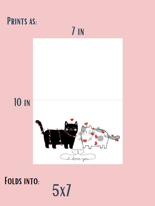 Printable Valentine's Day Card, Valentine's Card, Printable Card ...