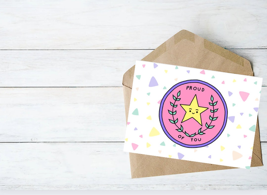 Digital Congratulations Card, Congrats Card, Proud of You Card, Digital ...