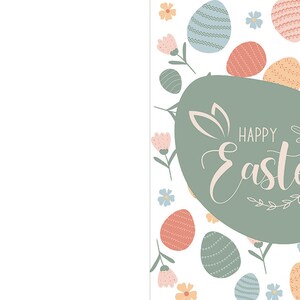 Digital Printable Easter Card, Printable Card, Digital Card, Digital ...