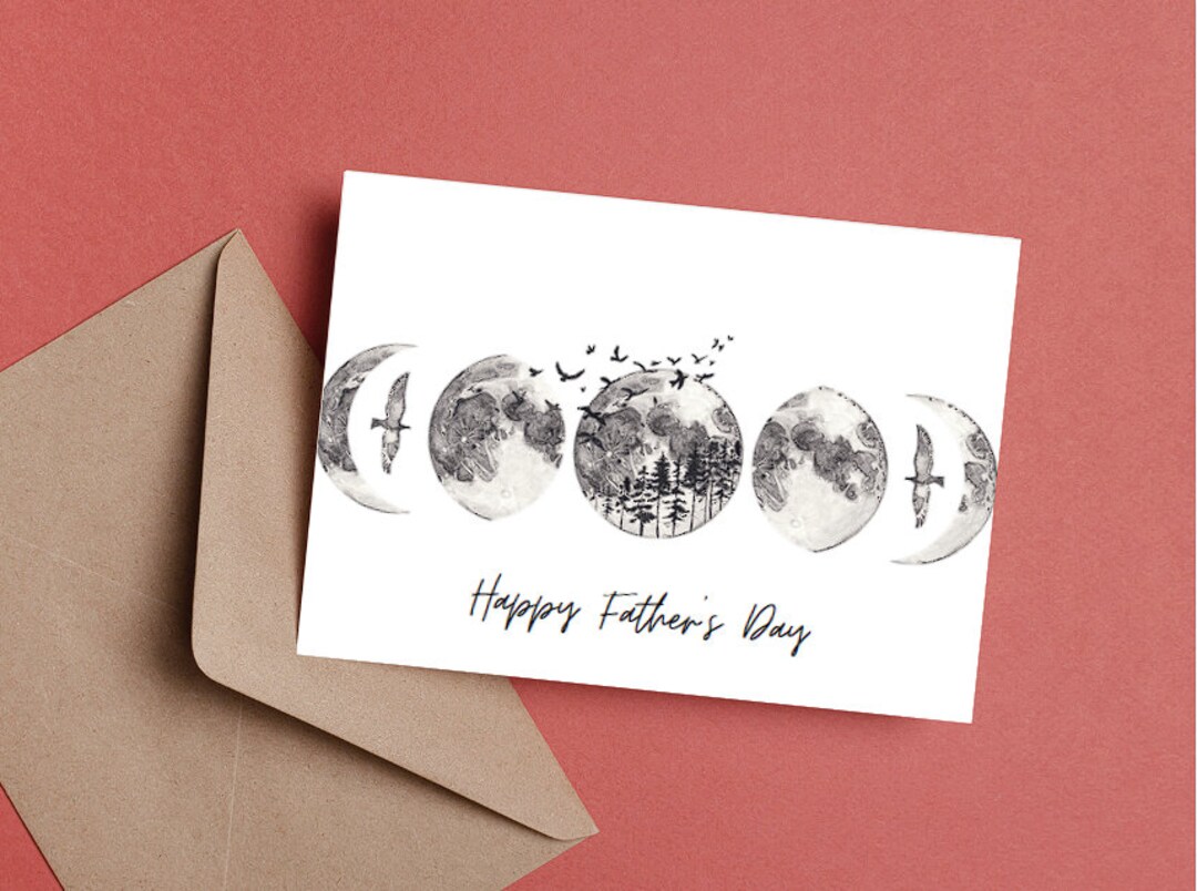 Digital Father's Day Card, Fathers Day Card, Printable Card, Watercolor ...