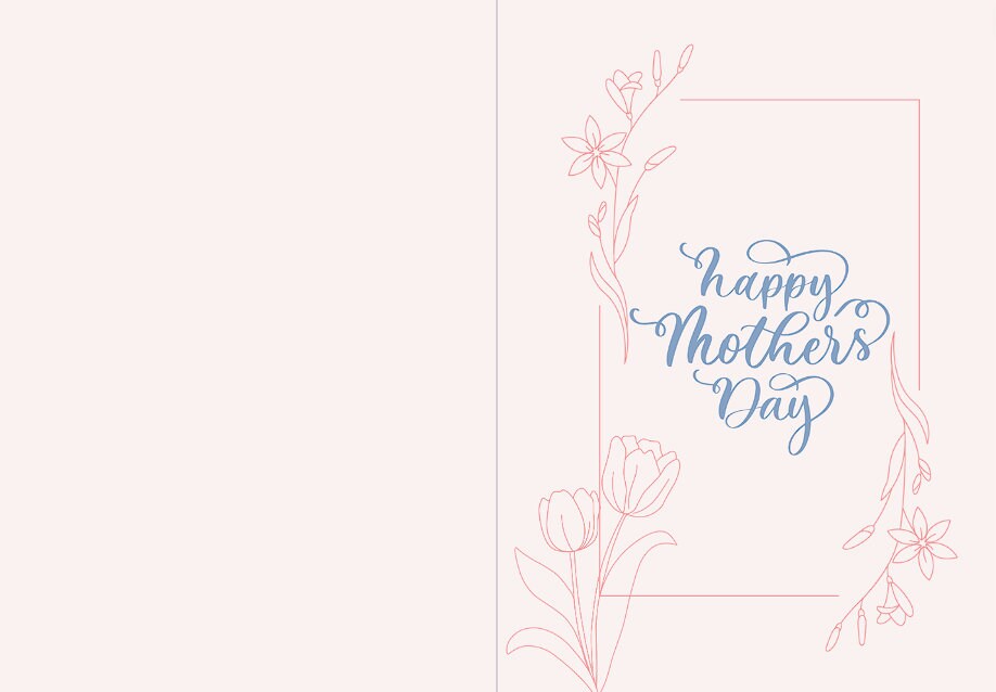 Digital Mother's Day Card, Printable Mother's Day Card, Digital ...