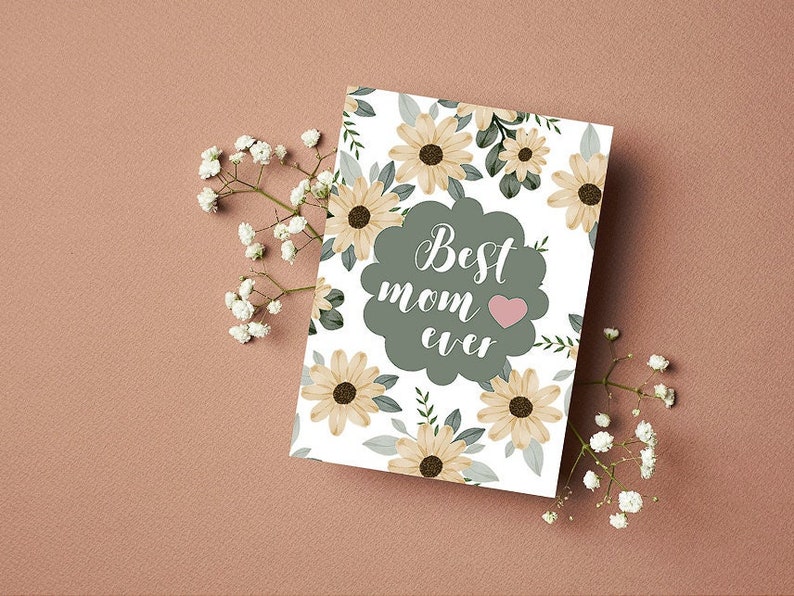 Digital Mother's Day Card, Printable Mother's Day Card, Digital ...