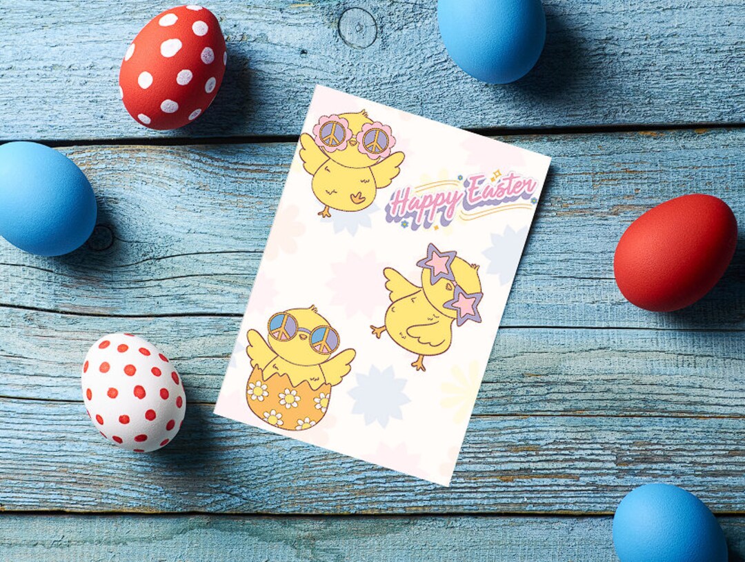 Digital Printable Easter Card, Printable Card, Digital Card, Digital ...