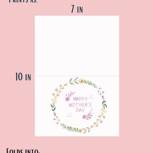 Digital Mother's Day Card, Printable Mother's Day Card, Digital ...