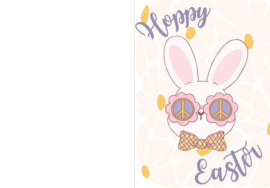 Digital Printable Easter Card, Printable Card, Digital Card, Digital ...