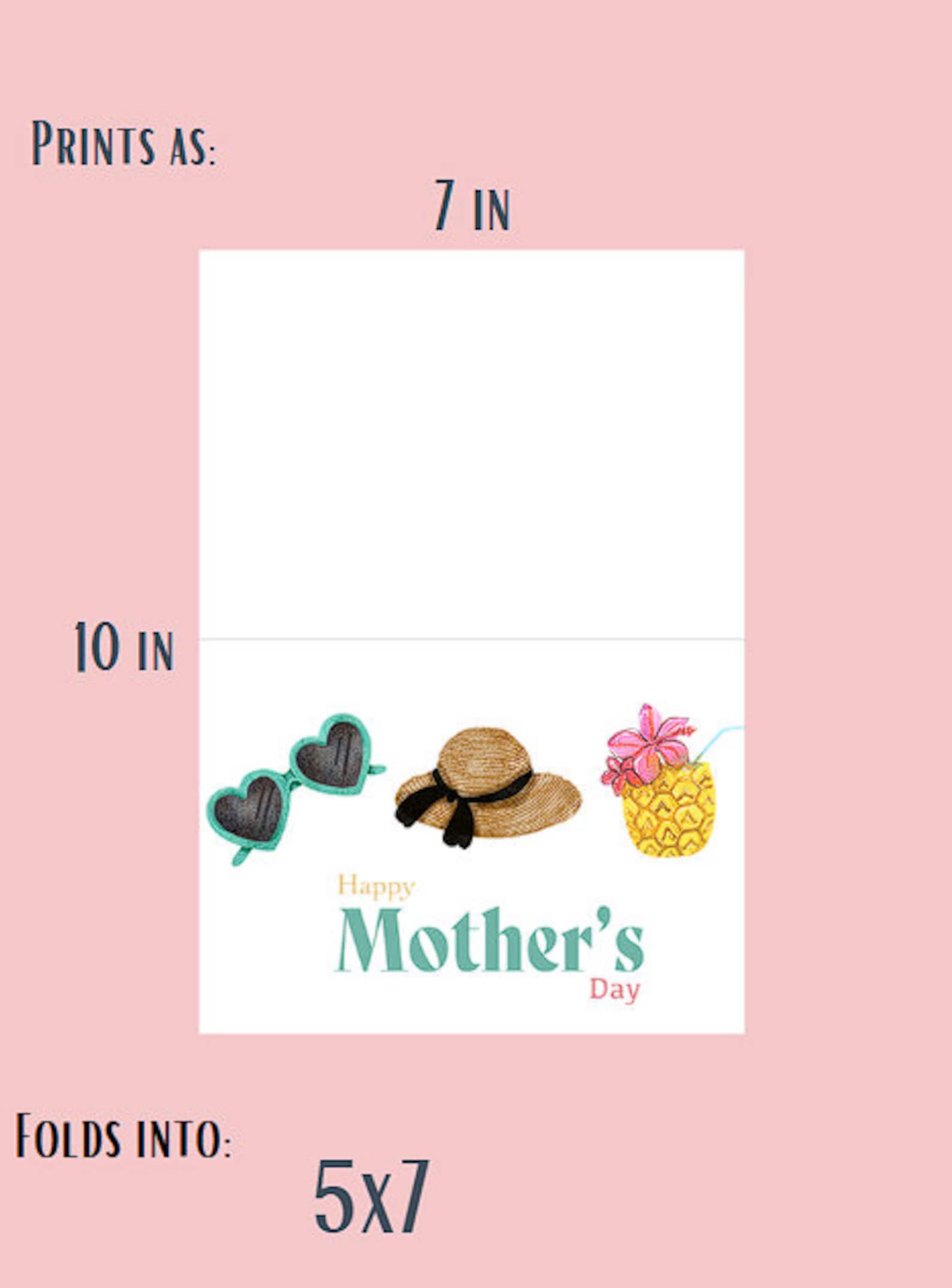 Digital Mother's Day Card, Printable Mother's Day Card, Digital ...