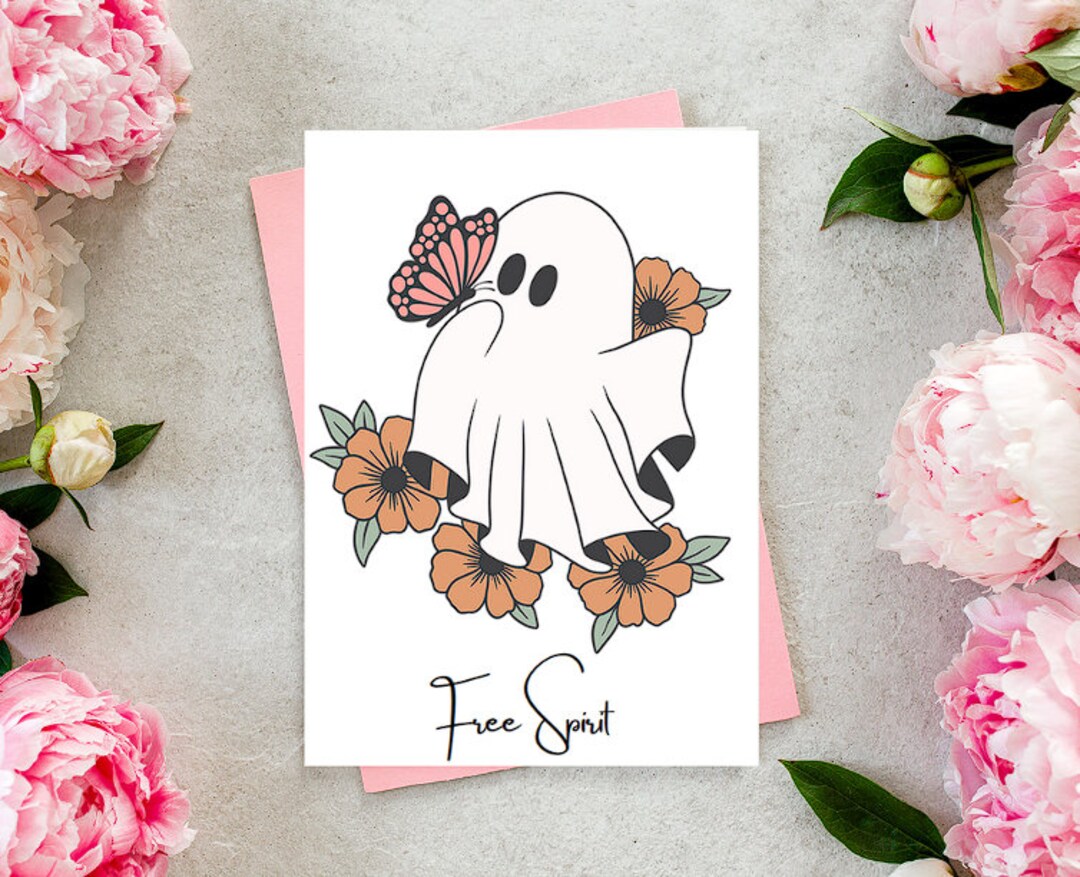 Digital Card, Printable Card, Ghost Card, Blank Card, Any Occasion Card ...