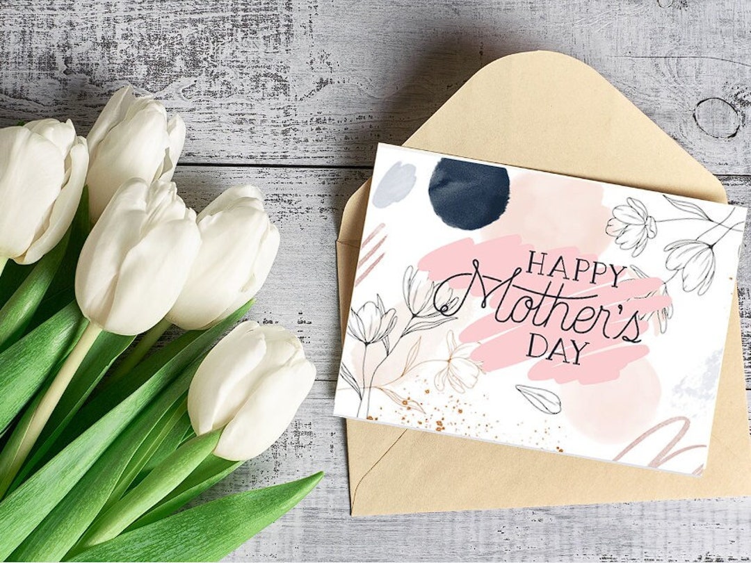 Digital Mother's Day Card, Printable Mother's Day Card, Digital ...