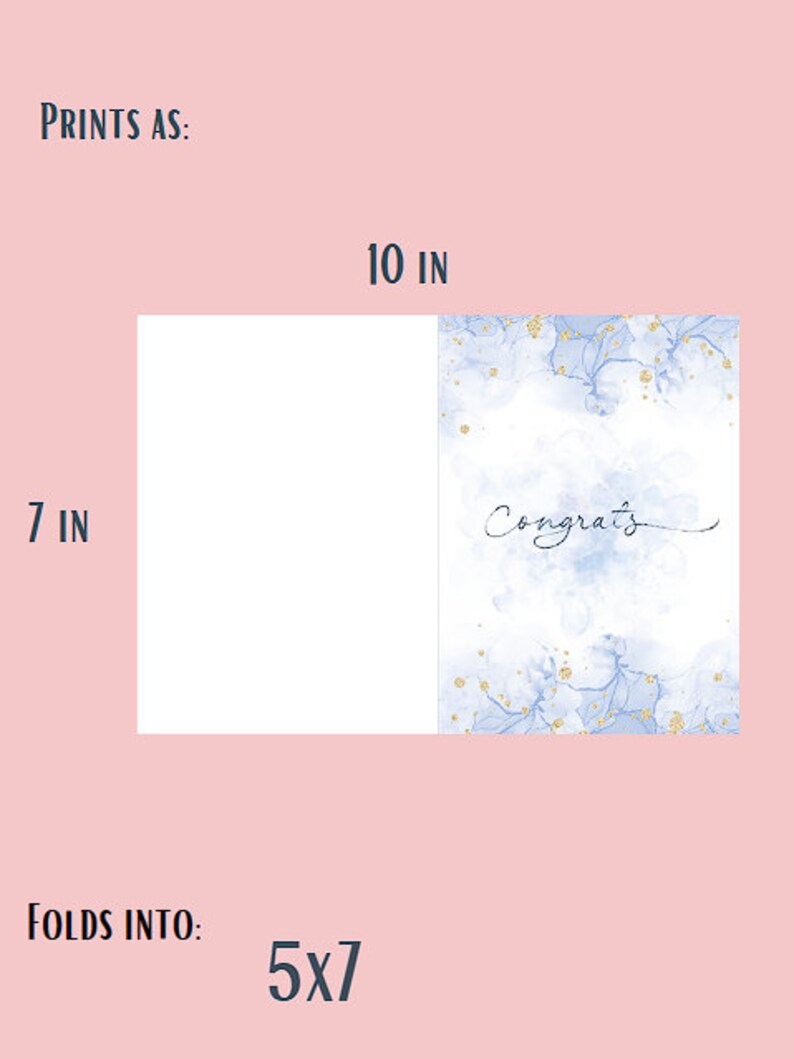 Digital Congratulations Card Congrats Card Proud of You - Etsy