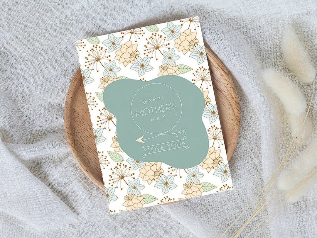 Digital Mother's Day Card, Printable Mother's Day Card, Digital ...