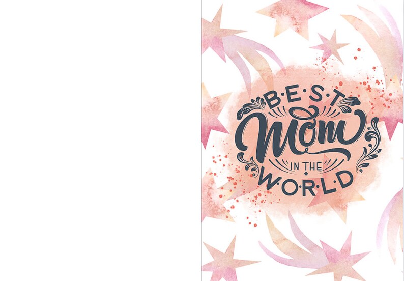 Digital Mother's Day Card, Printable Mother's Day Card, Digital ...