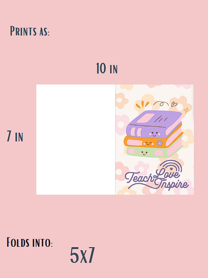 Digital Thank You Card, Printable Thank You, Teacher Appreciation Card ...